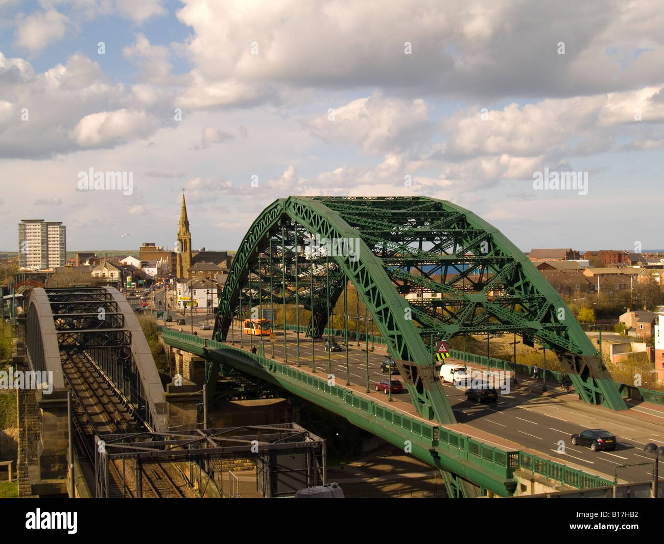 Bridges over the River Wear, Sunderland Stock Photo - Alamy