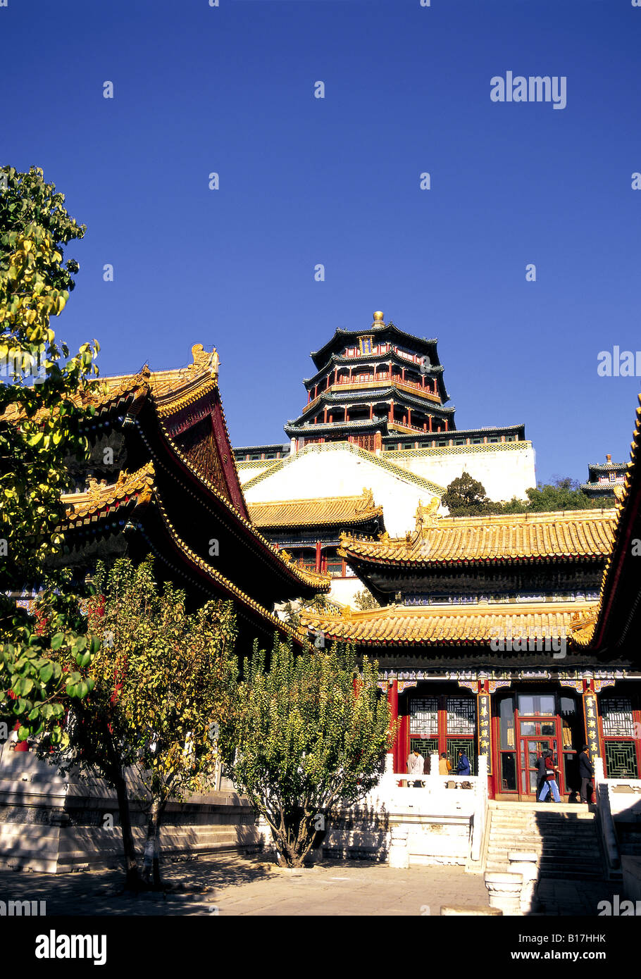 Summer palace, beijing, Peking china Stock Photo - Alamy