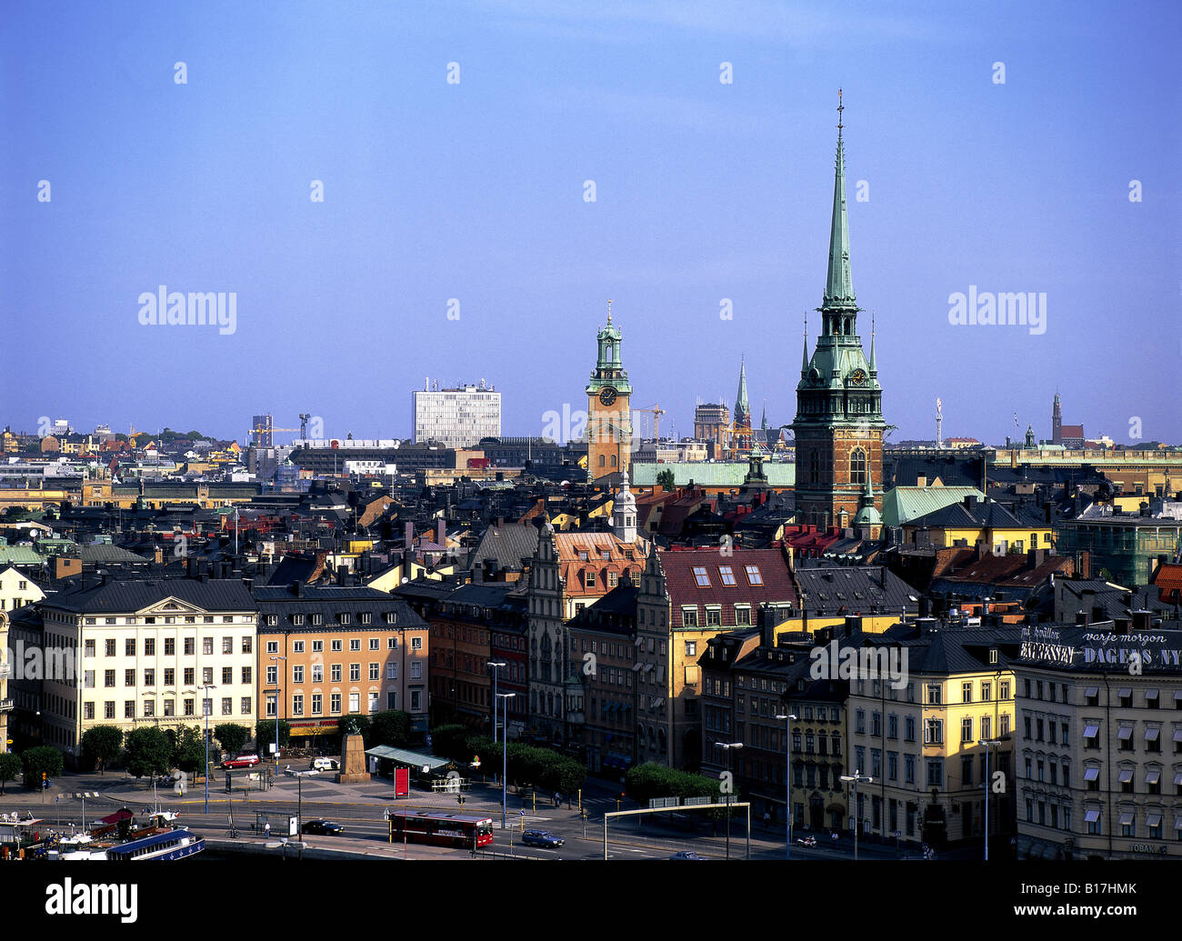 Stockholm general view hi-res stock photography and images - Alamy