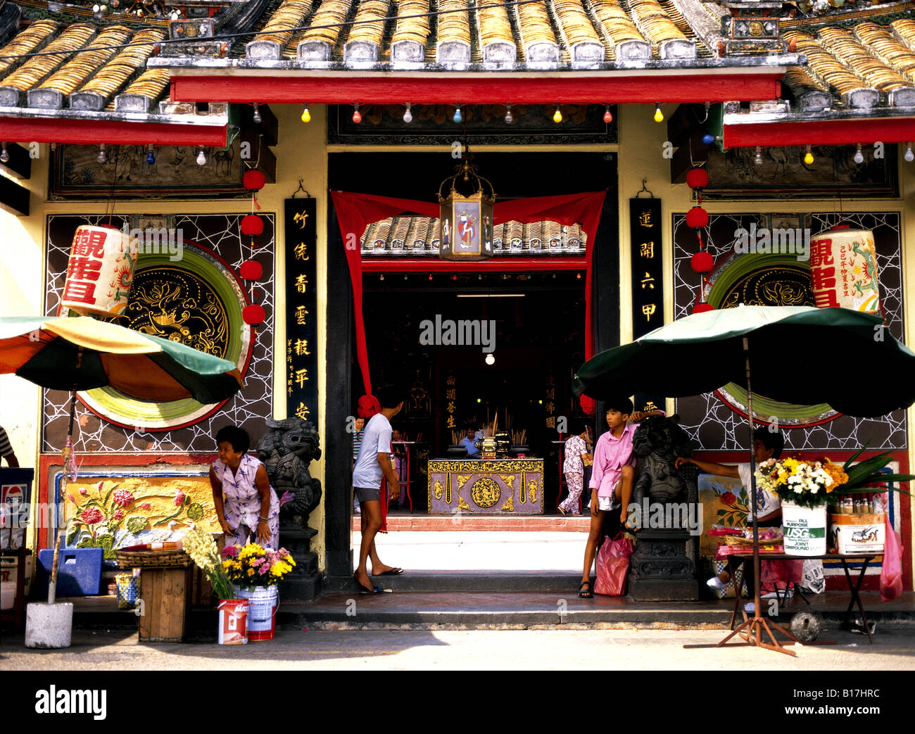 Cheng Hoon Teng Temple Malacca Malaysia Stock Photo - Alamy
