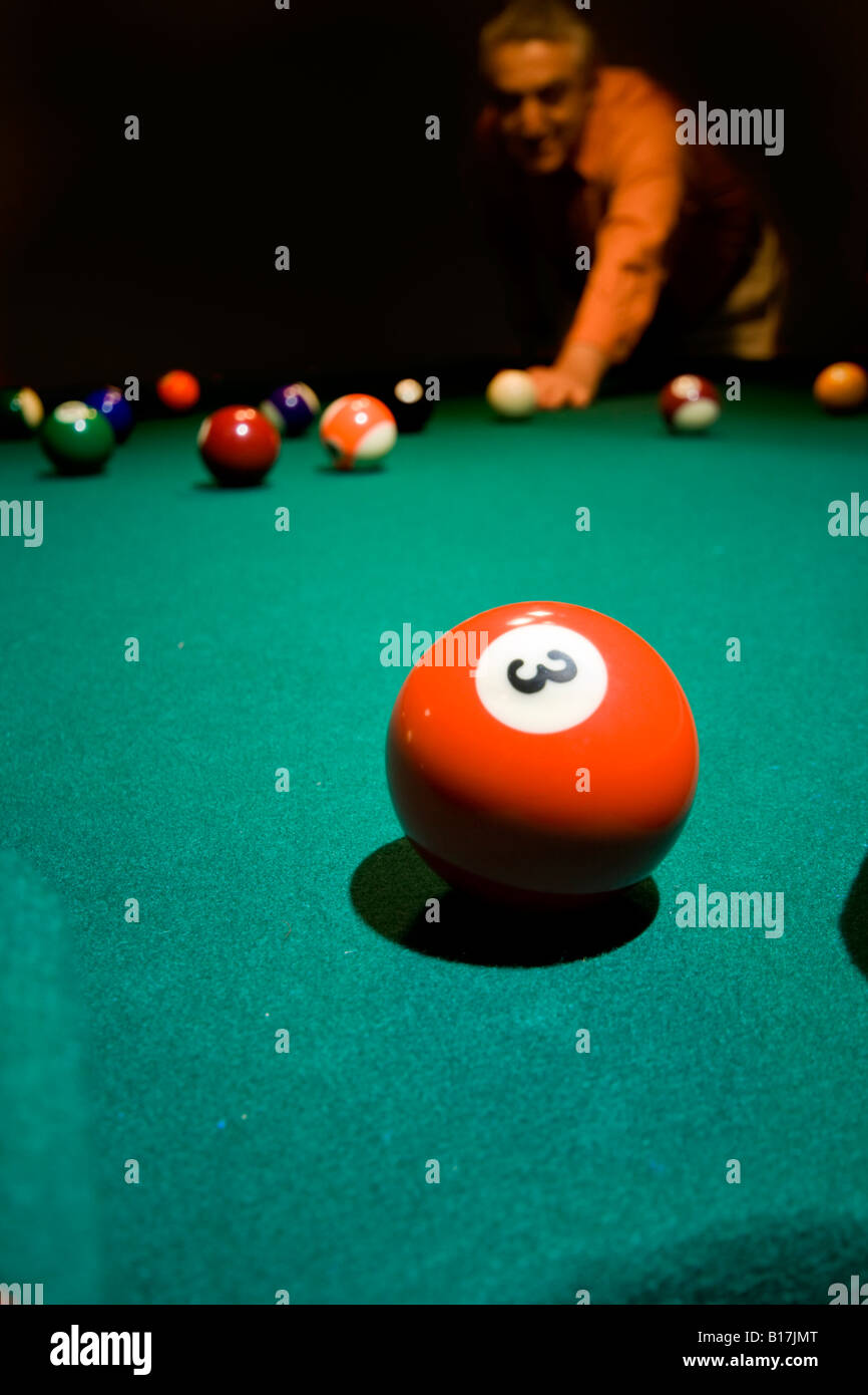 Game of pool Stock Photo - Alamy