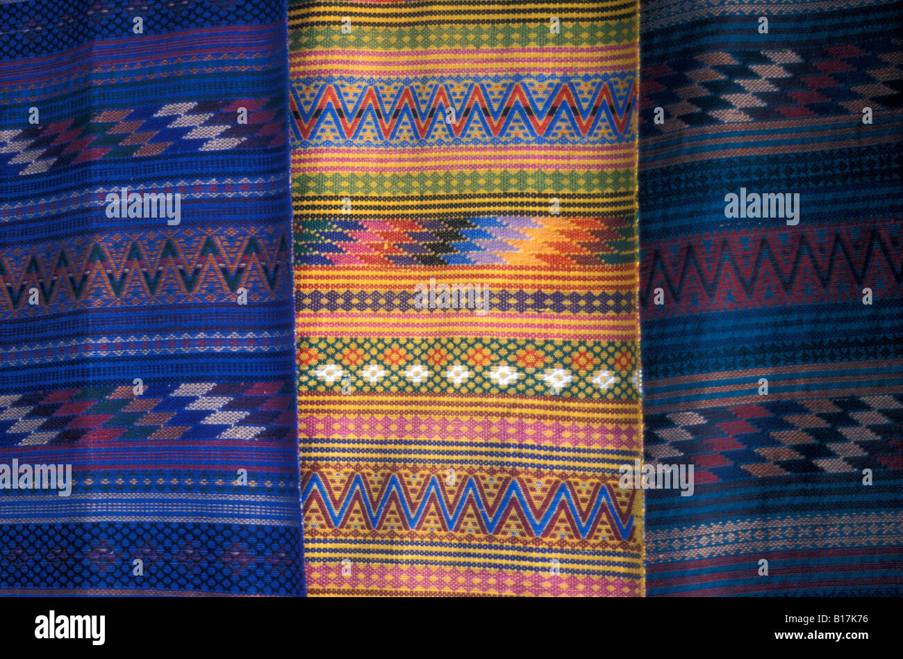 Mayan textiles, Antigua, Guatemala Stock Photo - Alamy