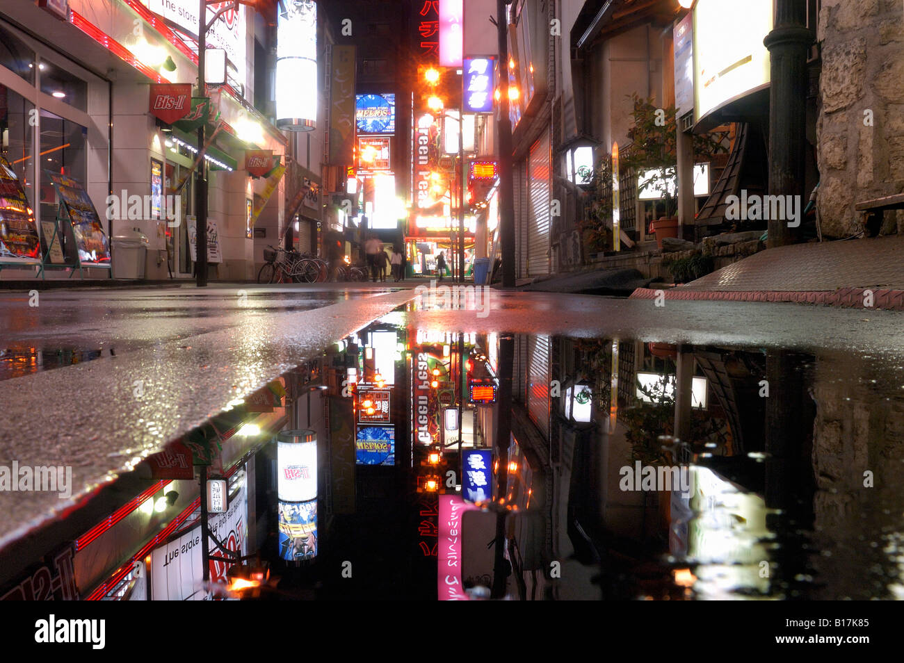 entertainment and red light district Shinjuku Tokyo Japan Stock Photo ...