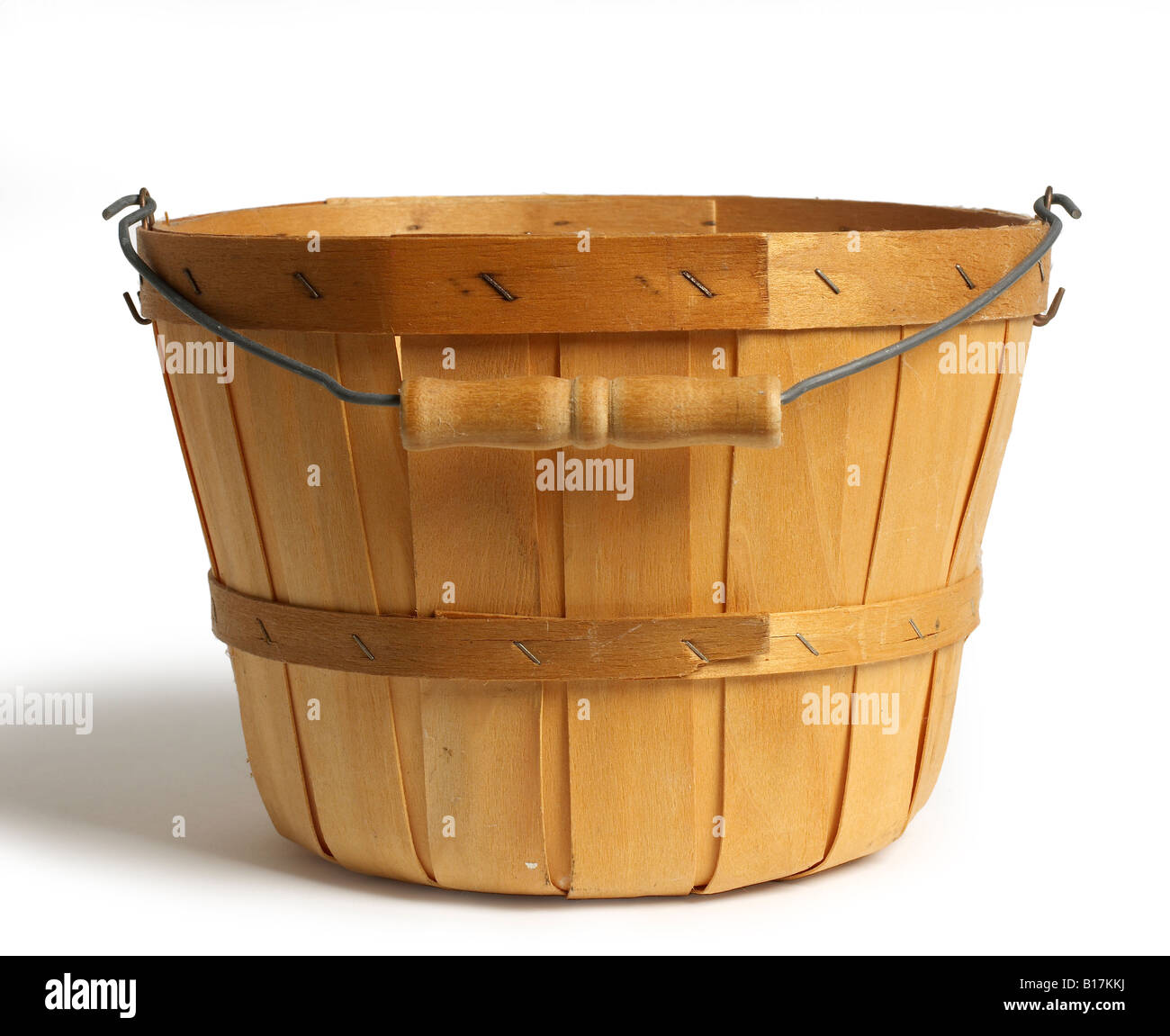 One wicker basket made Cut Out Stock Images & Pictures - Alamy