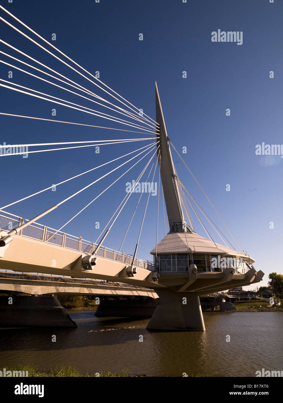 Forks bridge, Winnipeg, Manitoba, Canada Stock Photo - Alamy