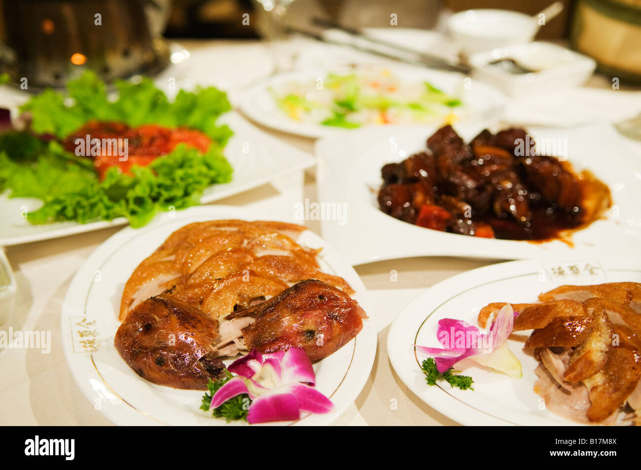 China Beijing Peking Duck Restaurant Stock Photo - Alamy