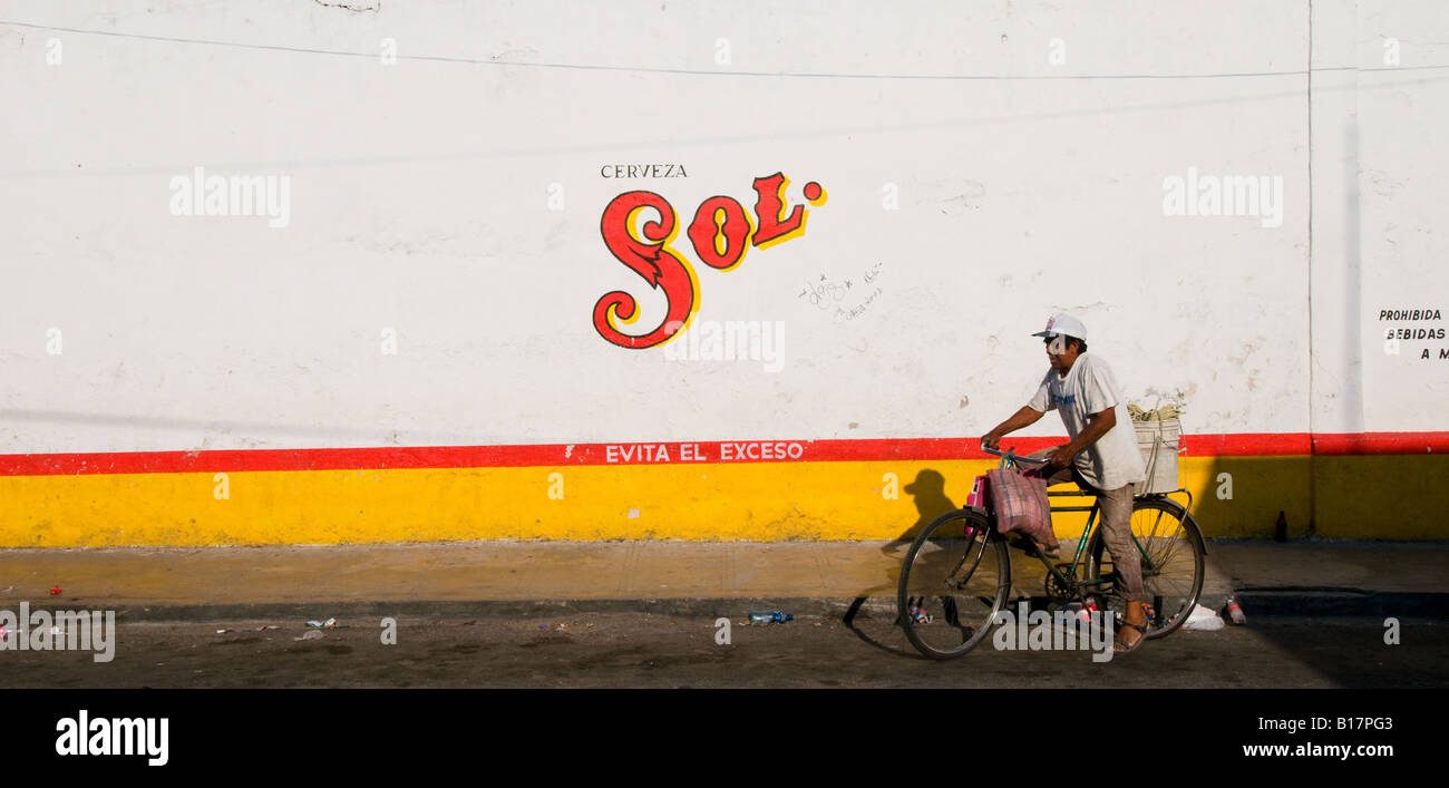 Sol beer sign Merida capital of the Yucatan state Mexico The first ...