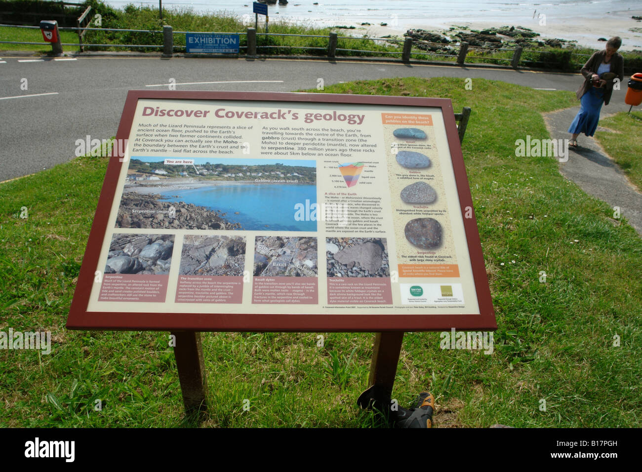 Map of coverack hi-res stock photography and images - Alamy