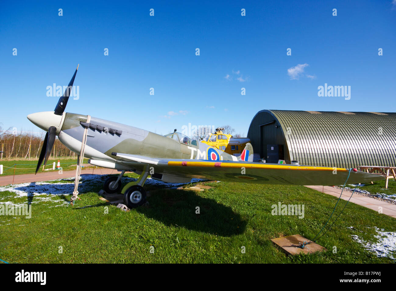 Spitfire Wheel Tyre Aircraft High Resolution Stock Photography and Images - Alamy