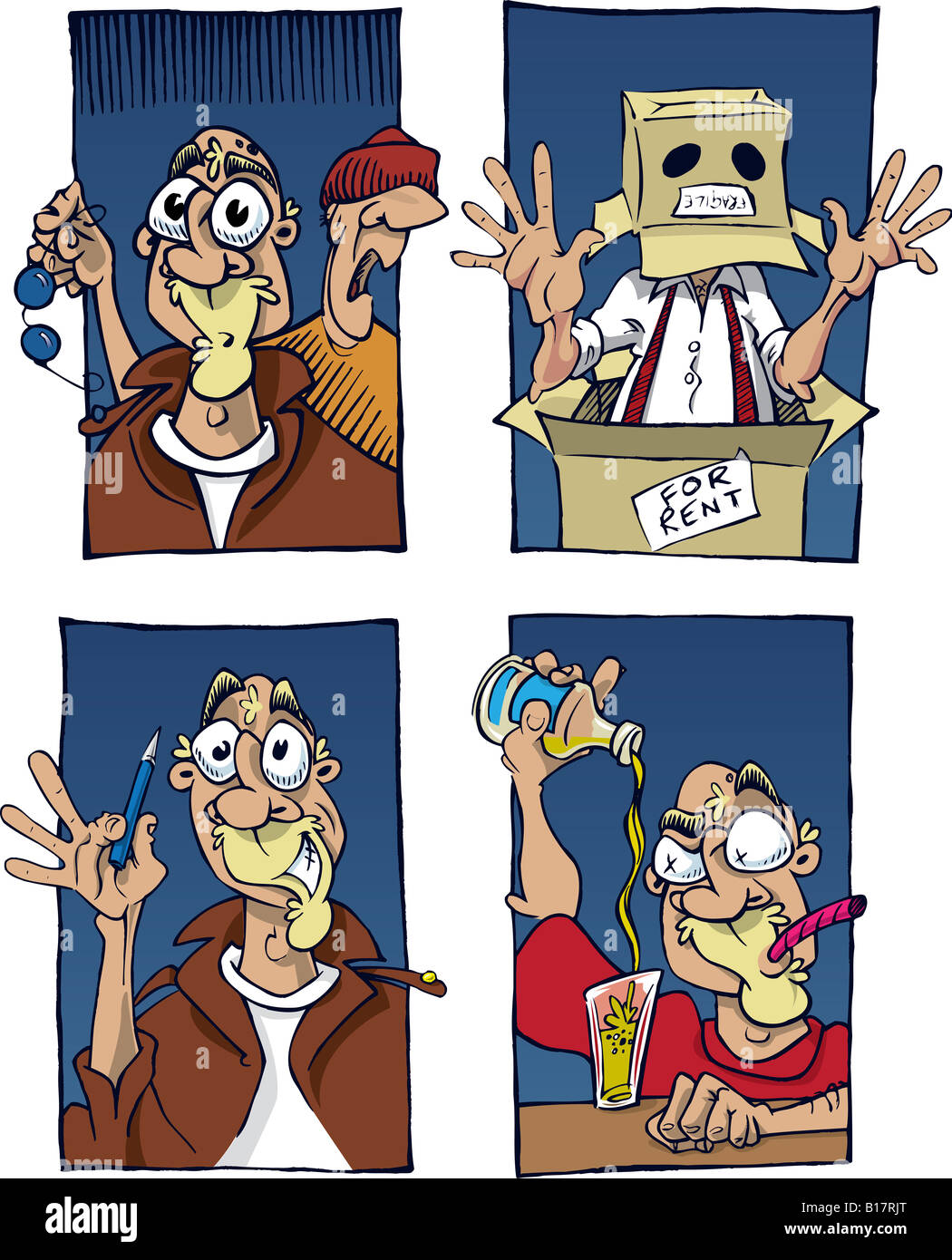 Poverty of students Cut Out Stock Images & Pictures - Alamy