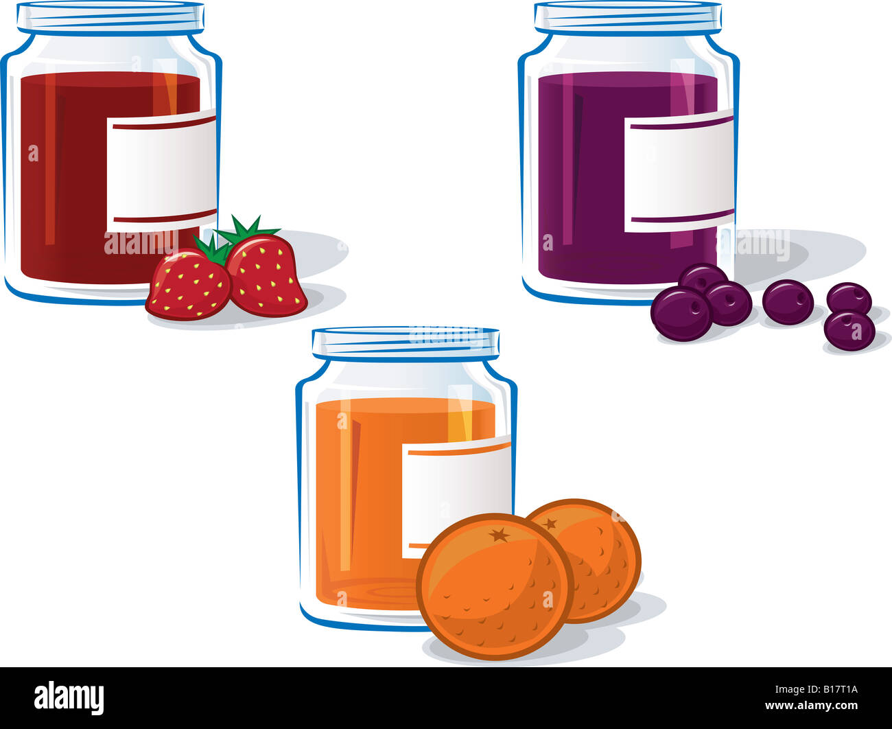 Cartoon jam preserve hi-res stock photography and images - Alamy