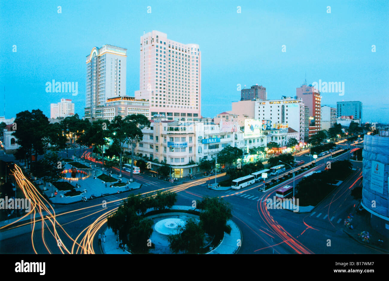 Vietnam, Saigon, overview of Nguyen Stock Photo - Alamy