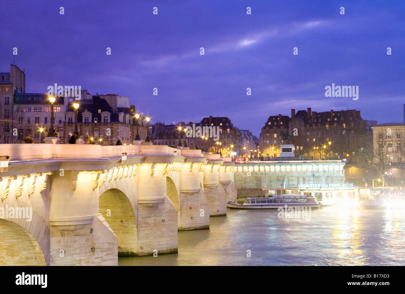 France, Paris, Pont Neuf bridge Stock Photo - Alamy