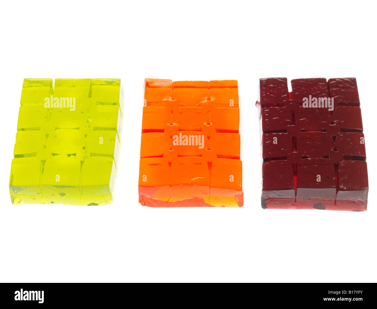 Green jelly cube hi-res stock photography and images - Alamy