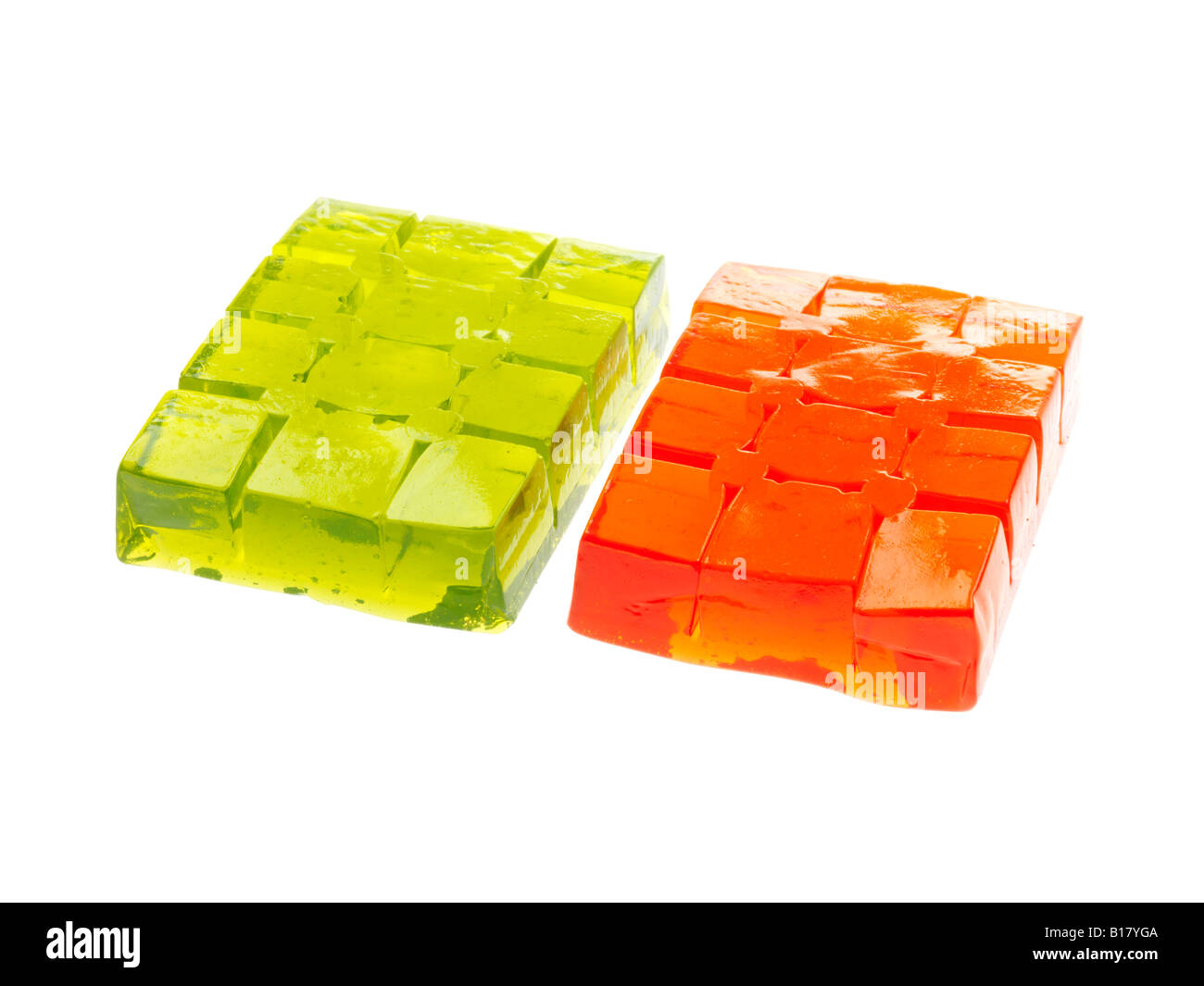Green jelly cube hi-res stock photography and images - Alamy