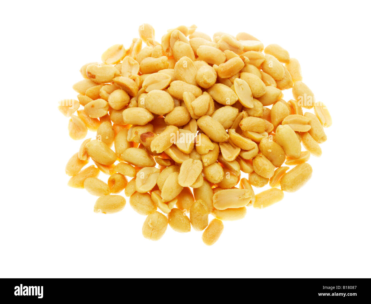 Dry Roasted Peanuts Stock Photo - Alamy