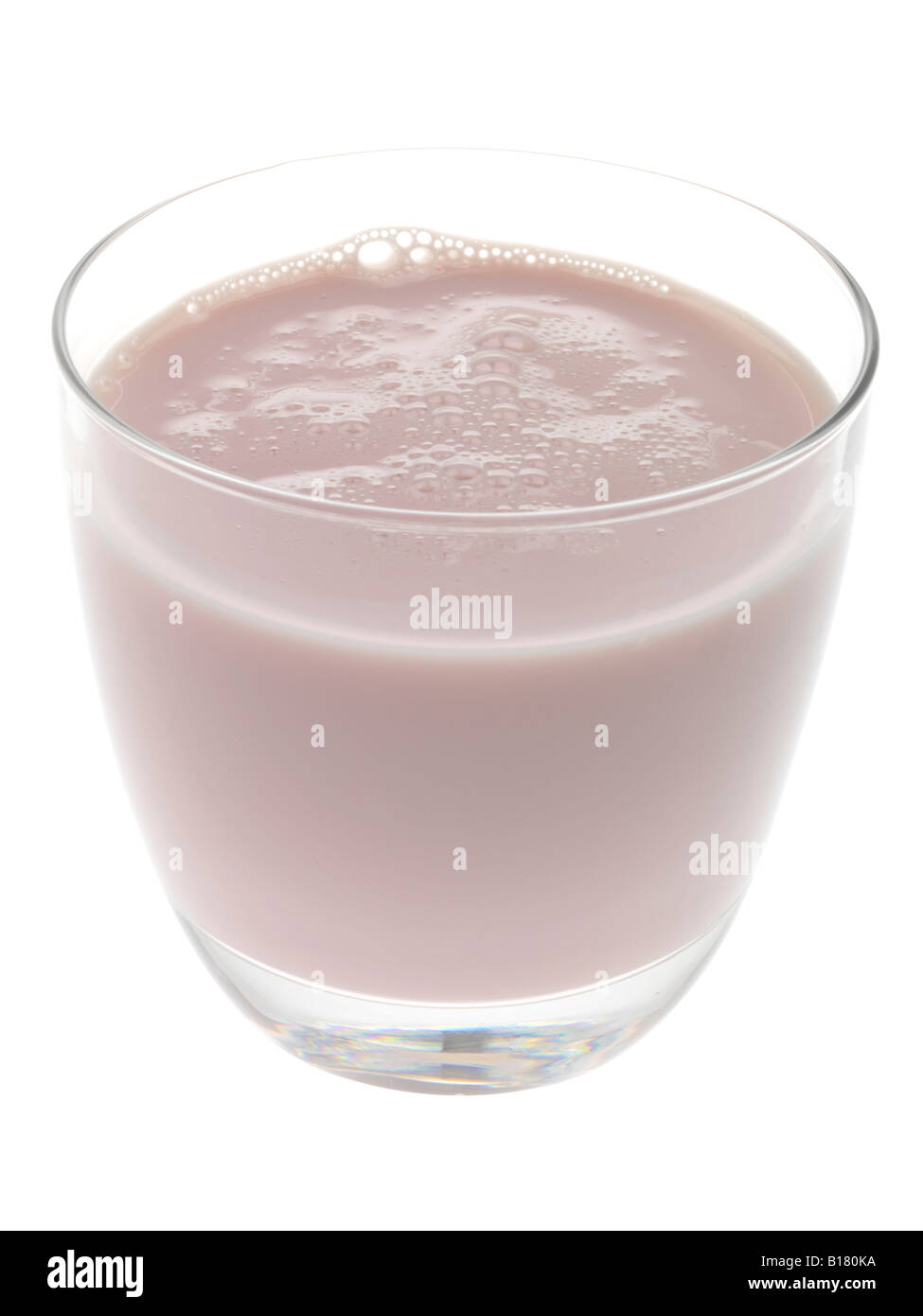 Strawberry flavour milkshake hi-res stock photography and images - Alamy