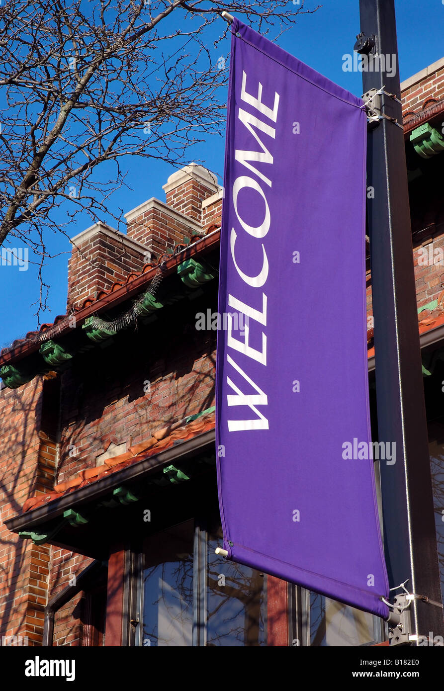 Small Town Welcome Stock Photo - Alamy