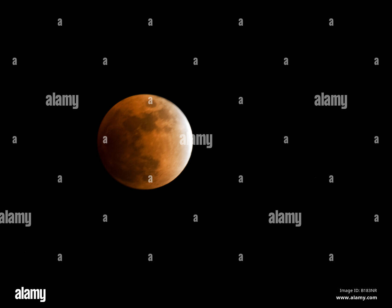 Total Lunar Eclipse. At nearly total eclipse the Moon can take on a ...