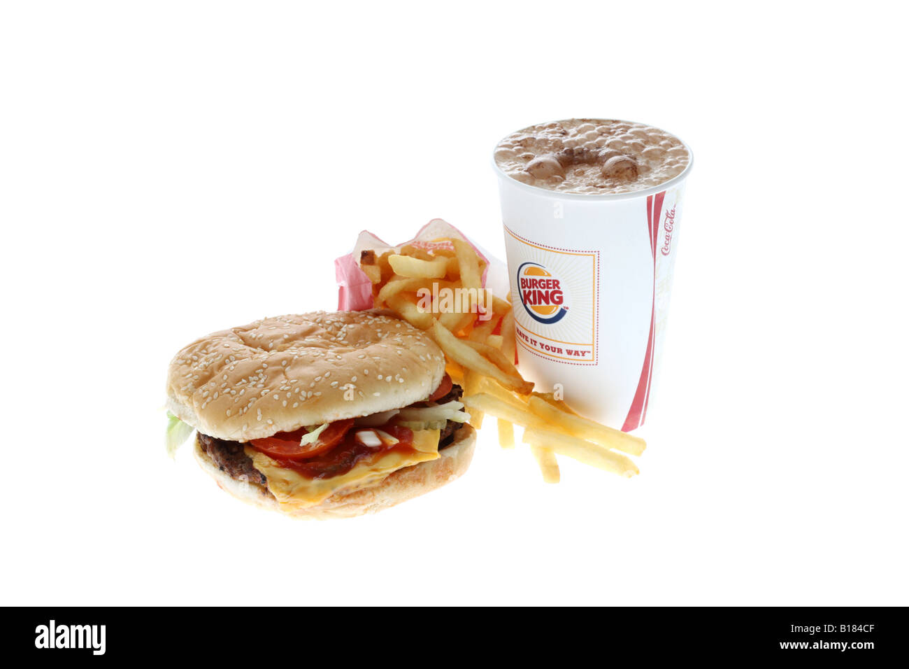 Burger King Double Whopper Meal