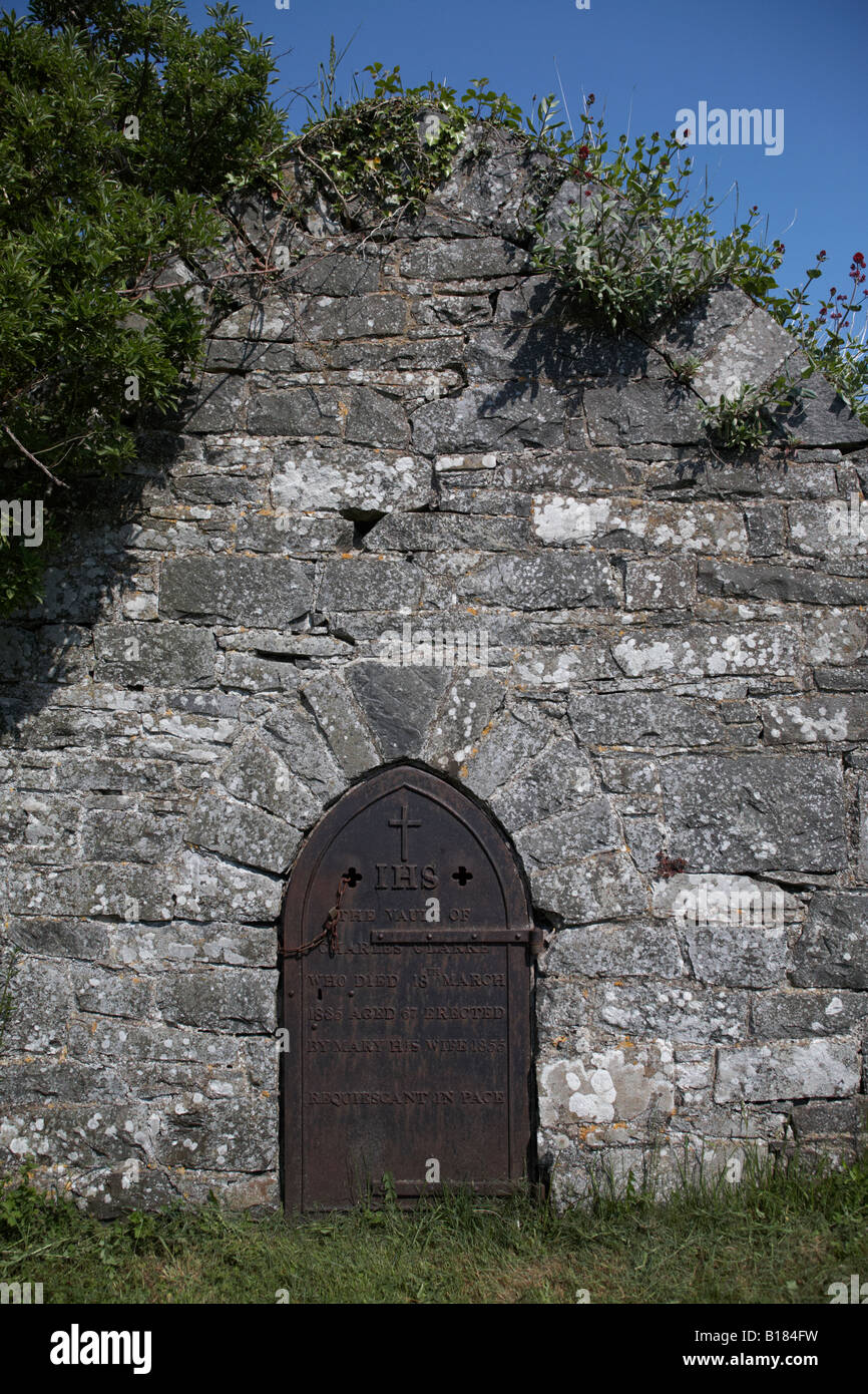 tomb built in 1835 in the graveyard on the site of the loughinisland ...