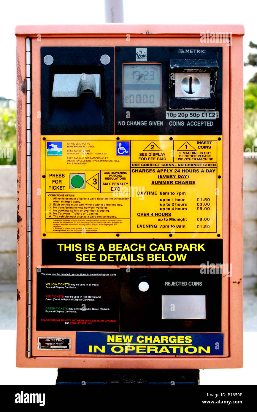 Pay and Display Machine Stock Photo - Alamy