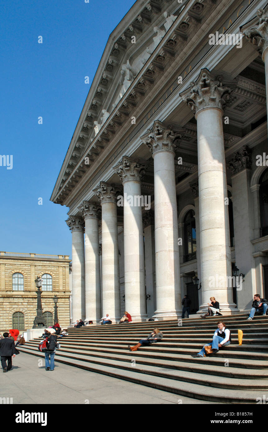 Germany, Bavaria, Munich, State Opera Stock Photo - Alamy