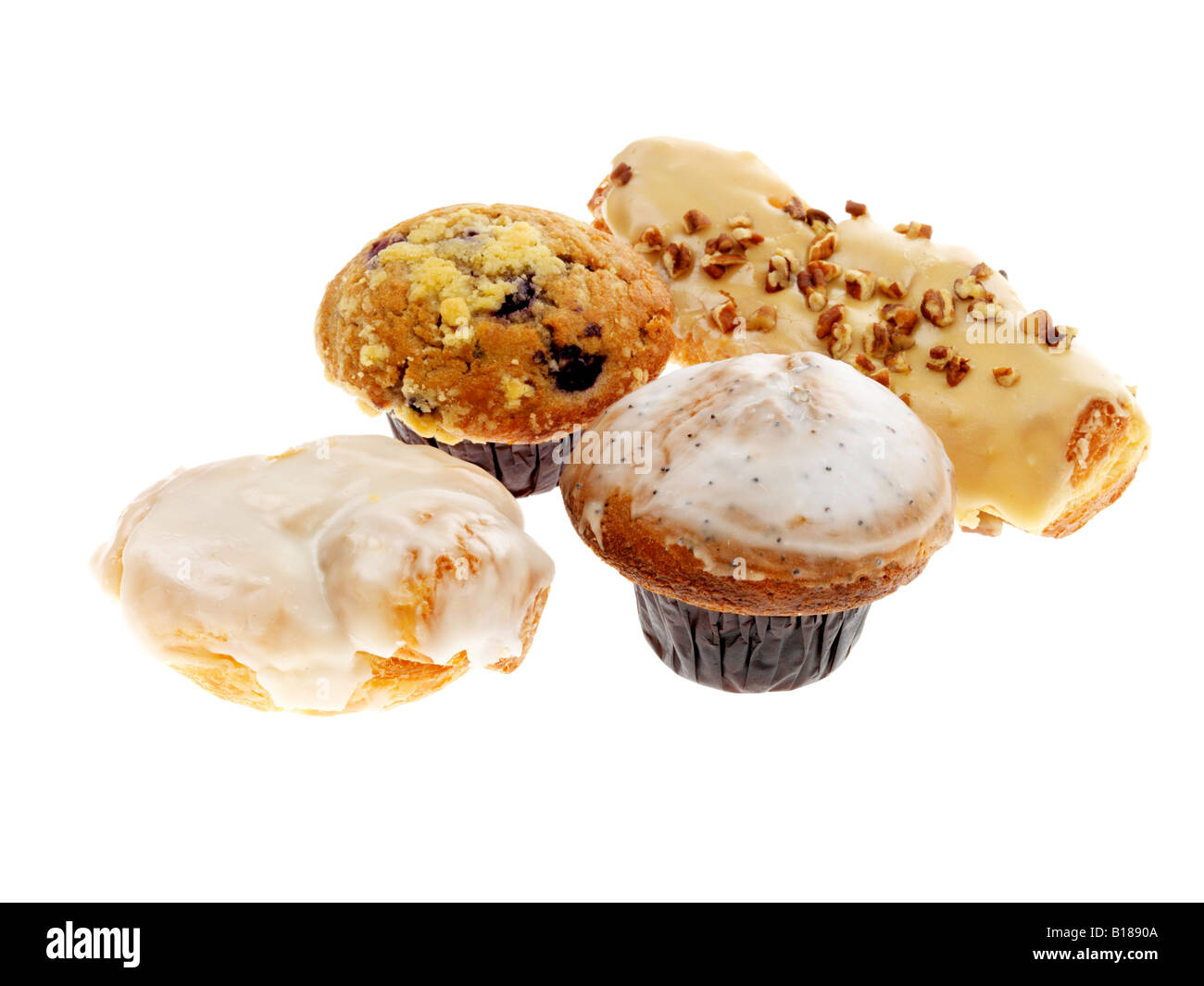 Selection of Cakes Stock Photo - Alamy