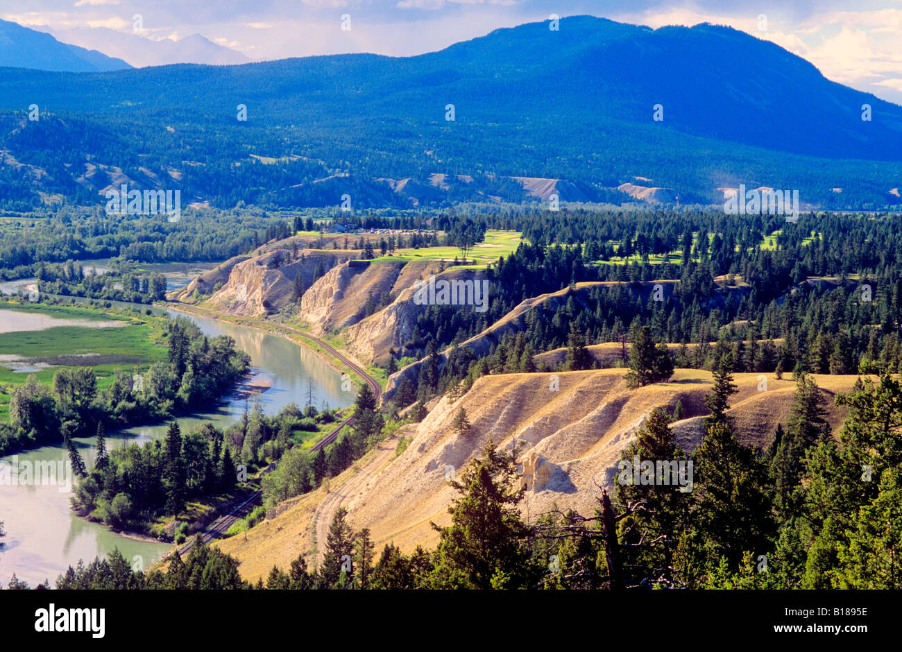 Radium hot springs british columbia hi-res stock photography and images ...