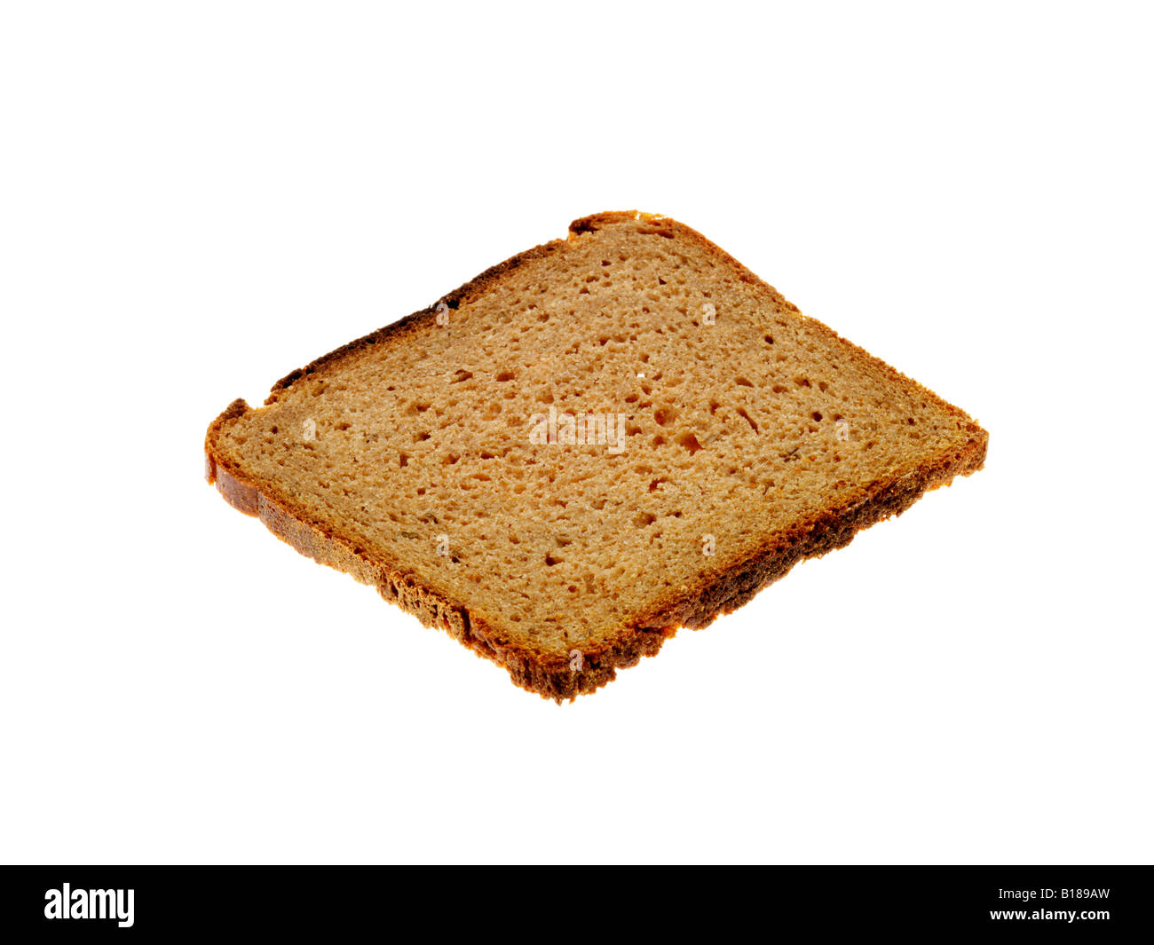 Slice of Organic Wheat Free Bread Stock Photo - Alamy