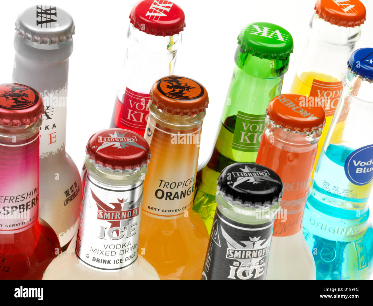 Bottles Alcopops Stock Photos & Bottles Alcopops Stock Images - Alamy