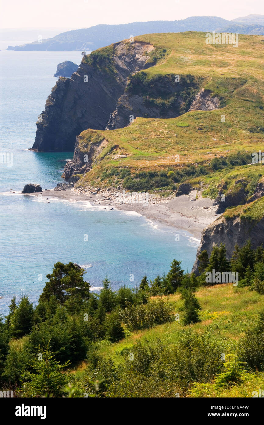 Spout Cove, Newfoundland, Canada, Coastline Stock Photo - Alamy