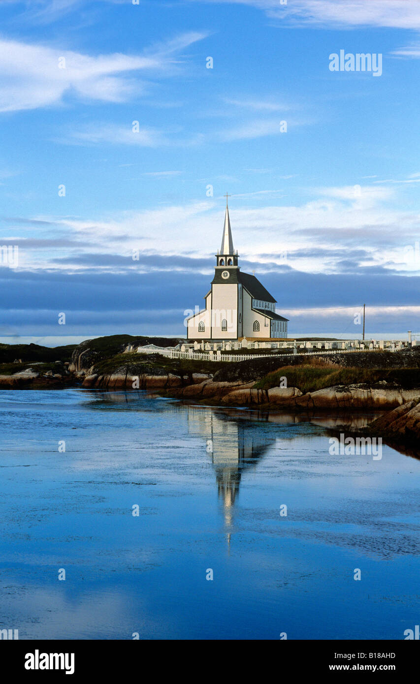 Church, Newtown, Newfoundland, Canada, religion Stock Photo - Alamy