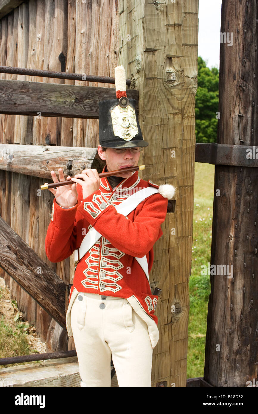 Soldier playing flute hi-res stock photography and images - Alamy