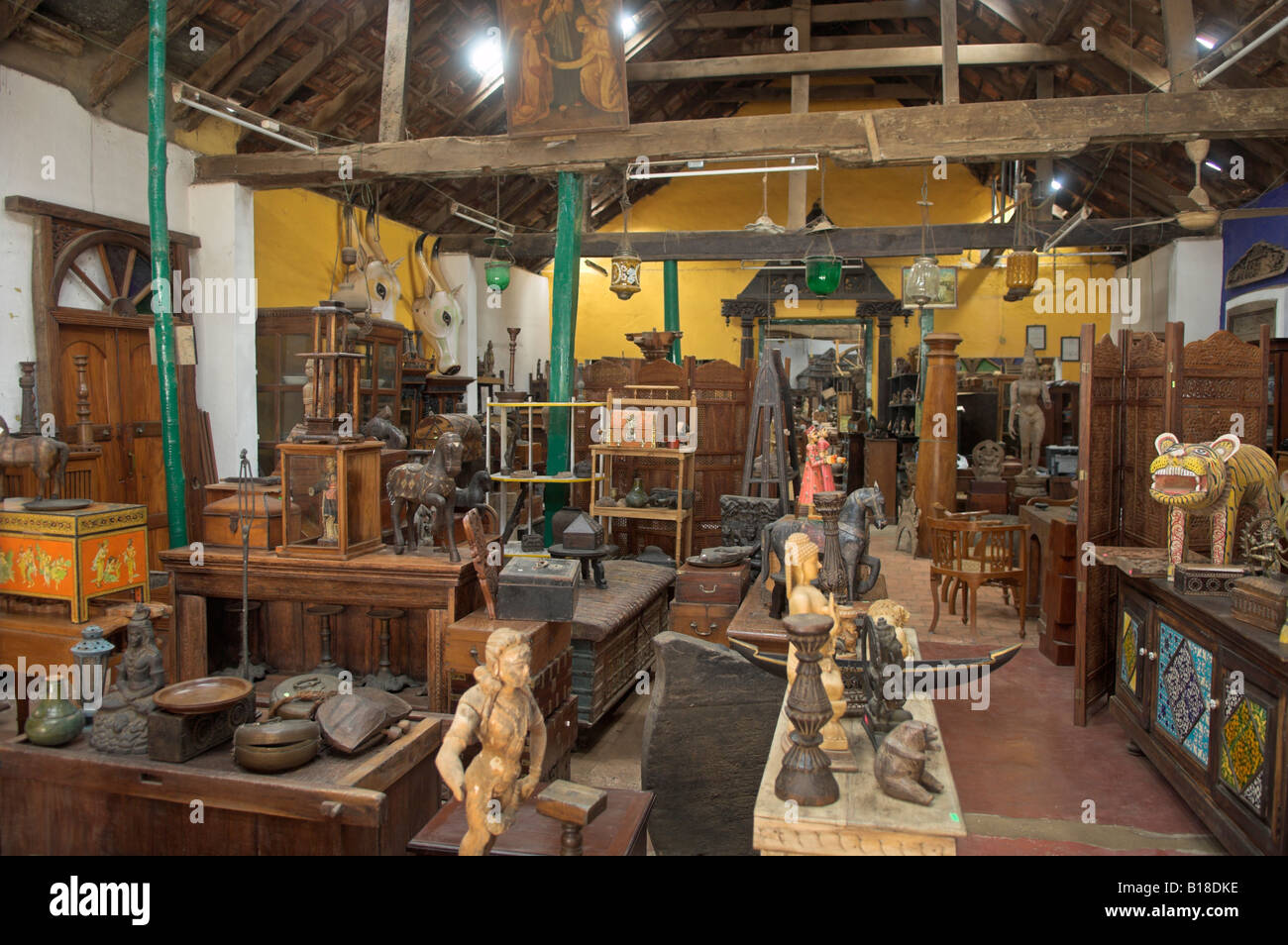 Kochi inside interior bric a brac objects indian ethnic asian asia hi ...