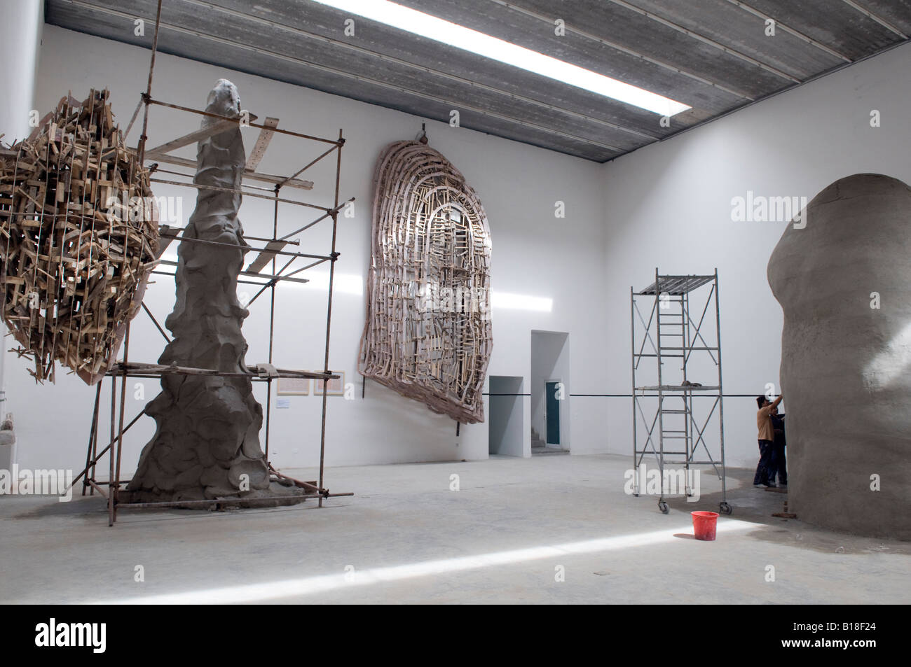 China Beijing Factory 798 Art Gallery Stock Photo - Alamy