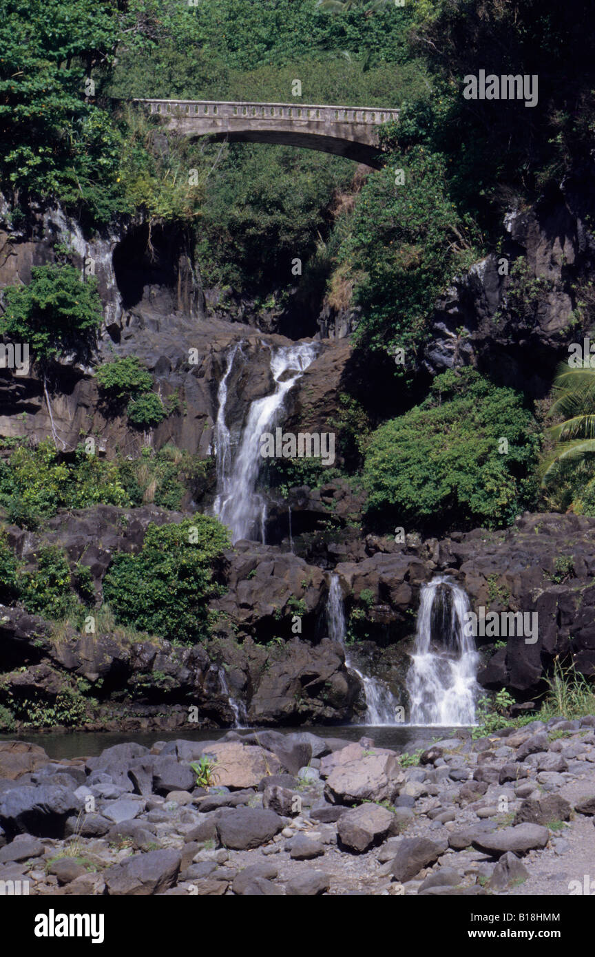 Maui hana seven sacred pools hi-res stock photography and images - Alamy