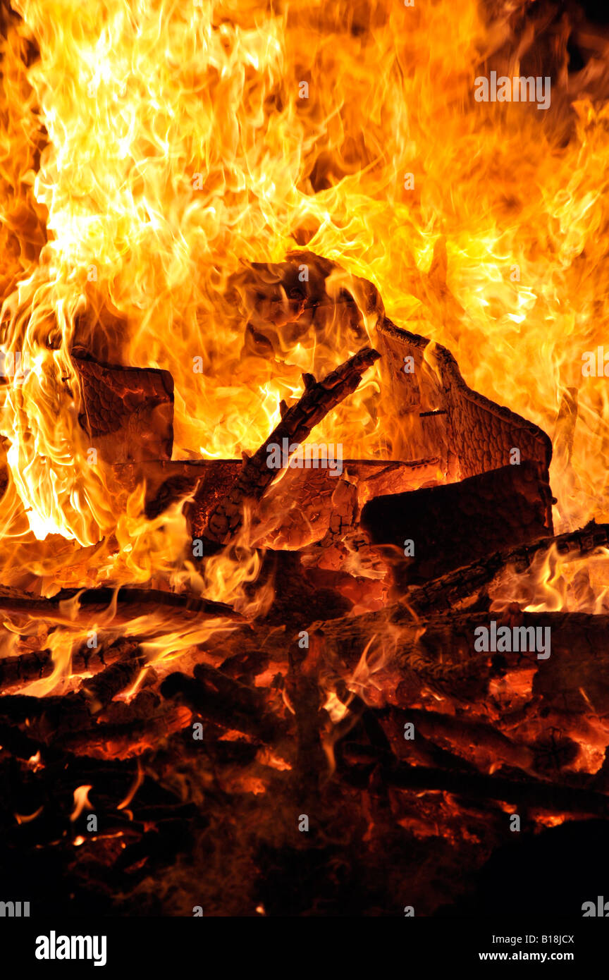 Blazing inferno hi-res stock photography and images - Alamy