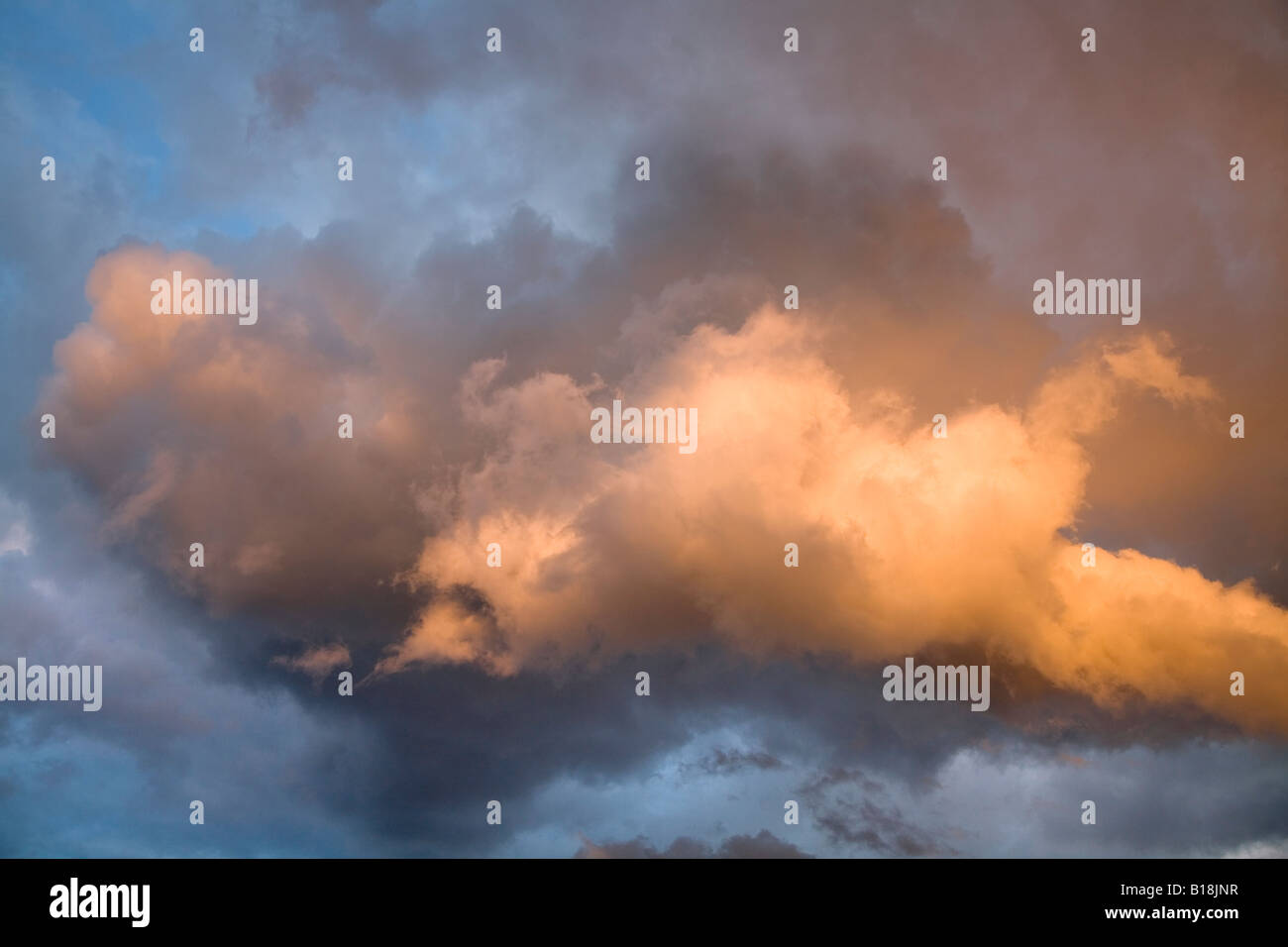 dramatic stormy sky with clouds Stock Photo - Alamy