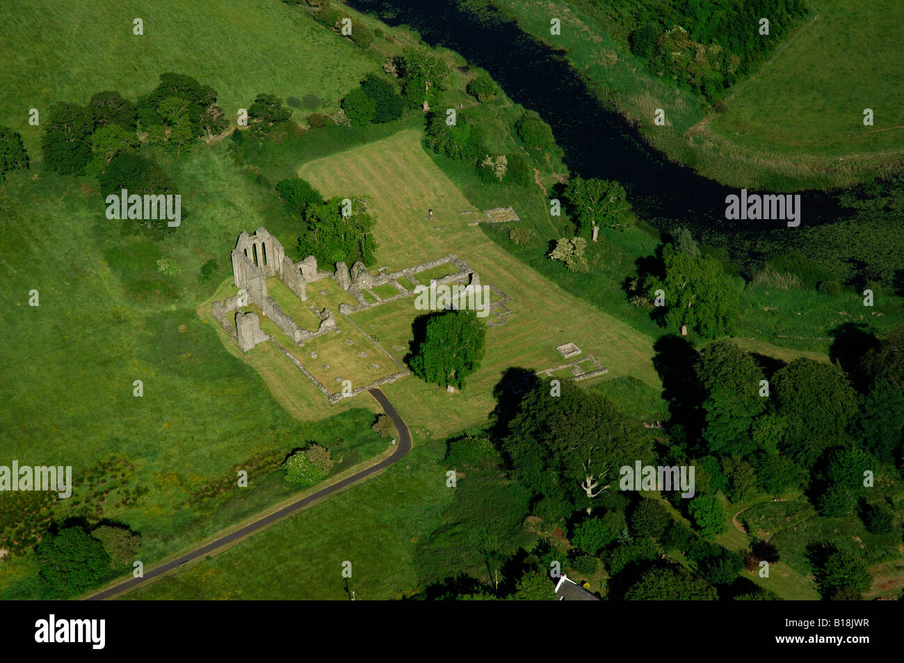 Inch Abbey High Resolution Stock Photography and Images - Alamy