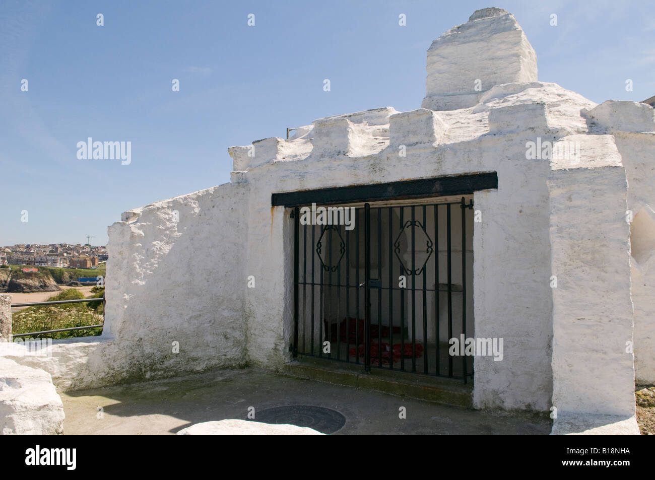 Huers Hut, Newquay Cornwall Stock Photo - Alamy Huers Hut, Newquay Cornwall Stock Photo - Alamy