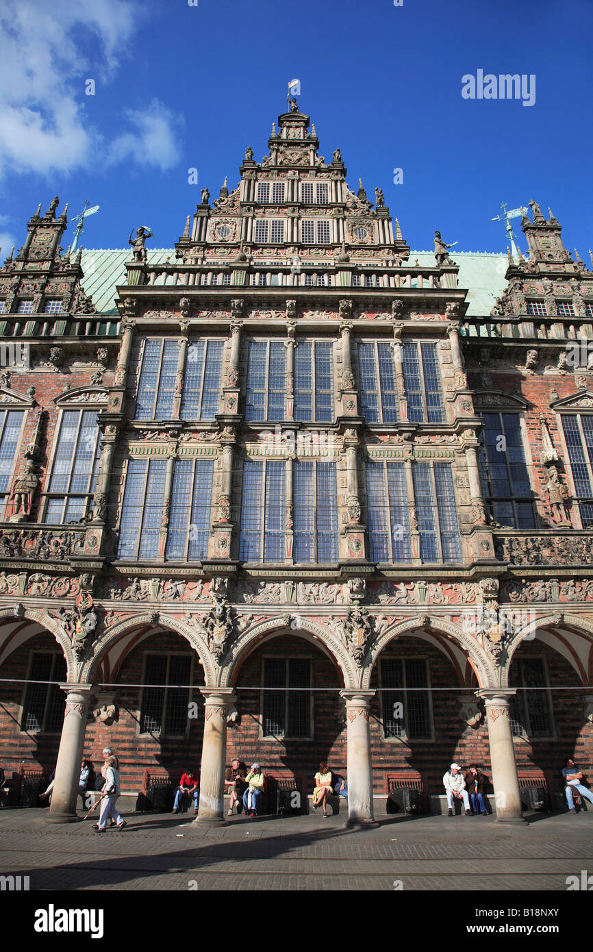 Germany Bremen Markt Rathaus Town Hall Stock Photo - Alamy