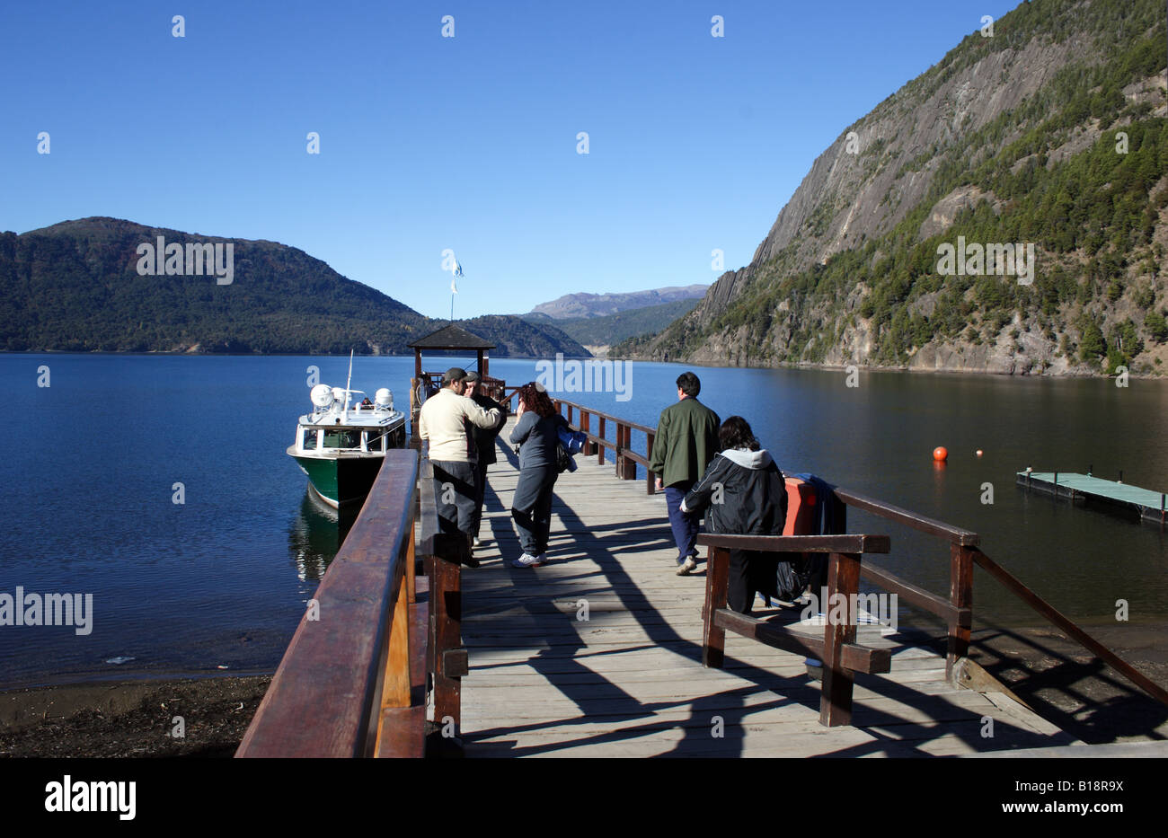 Quila-Quina Pier 1 - Lanin National Park Stock Photo - Alamy