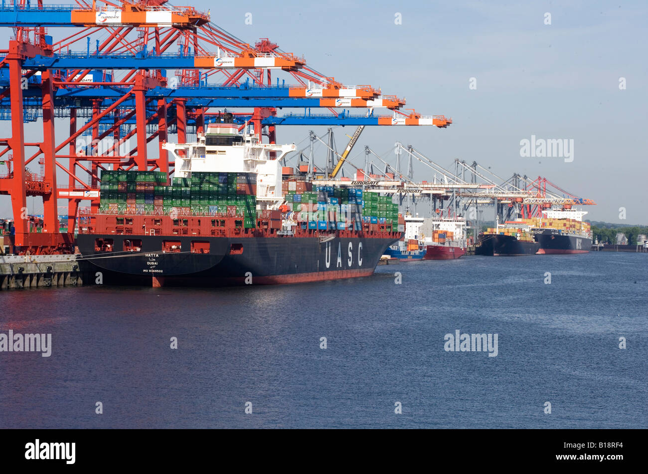 Eurogate terminal hi-res stock photography and images - Alamy