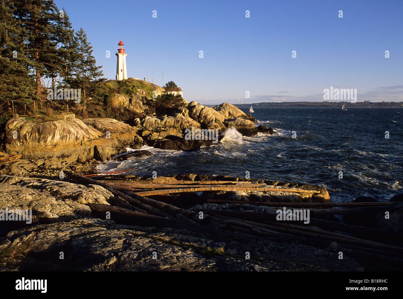 Lighthouse, Lighthouse Park, West vancouver, British Columbia, Canada ...