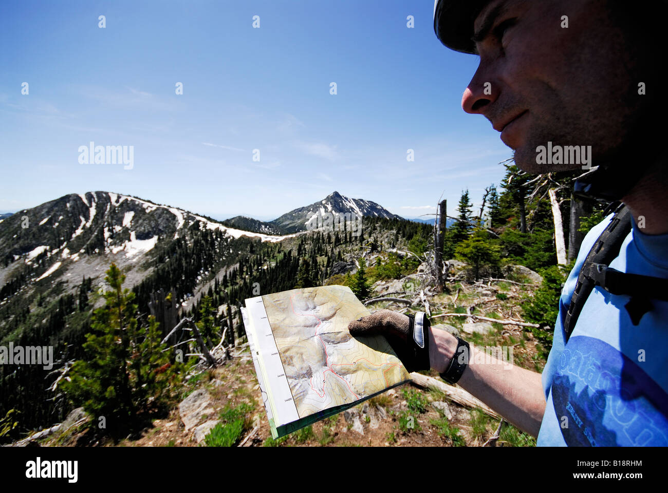 Map seven summits hi-res stock photography and images - Alamy