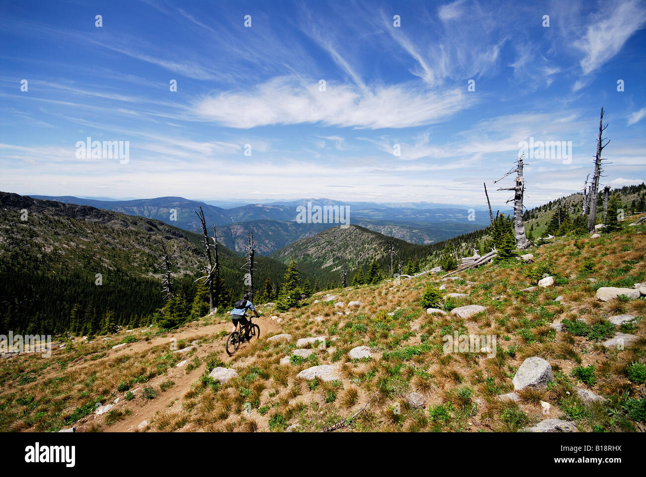 Map of trail british columbia hi-res stock photography and images - Alamy