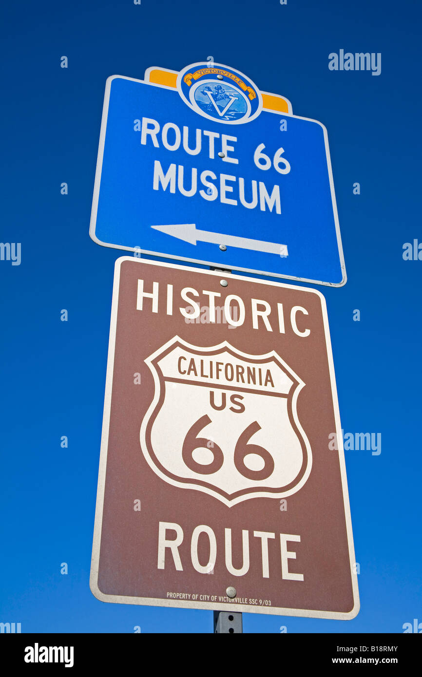 U s route66 hi-res stock photography and images - Alamy