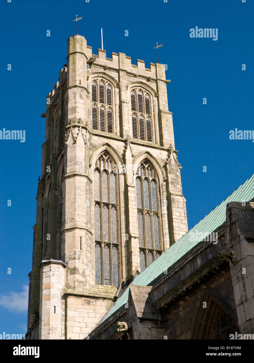 Howden minster church tower hi-res stock photography and images - Alamy