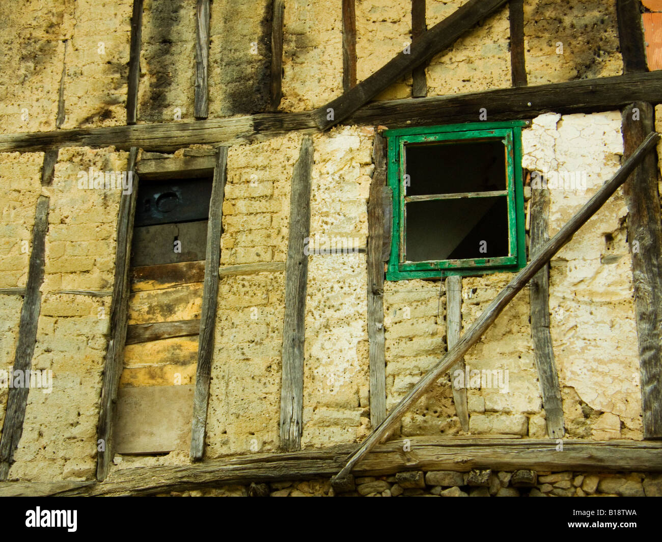 Old Style Wall Stock Photo - Alamy